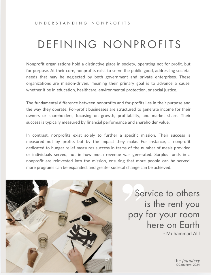 Understanding Nonprofits